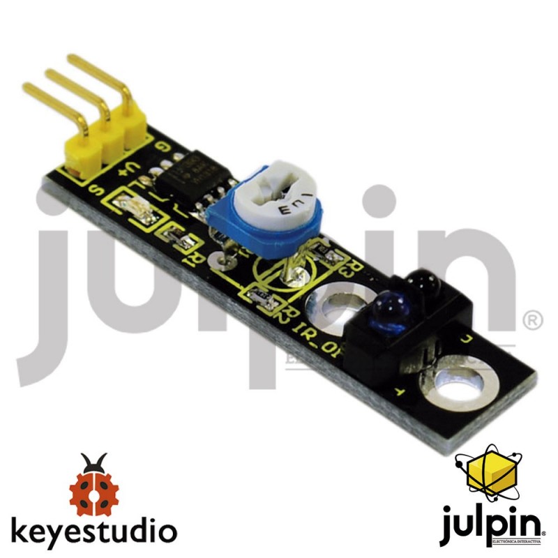 Módulo sensor de seguimiento de línea para ARDUINO - Julpin Electrónica. Módulo sensor de seguimiento de línea para ARDUINO - Julpin Electrónica.