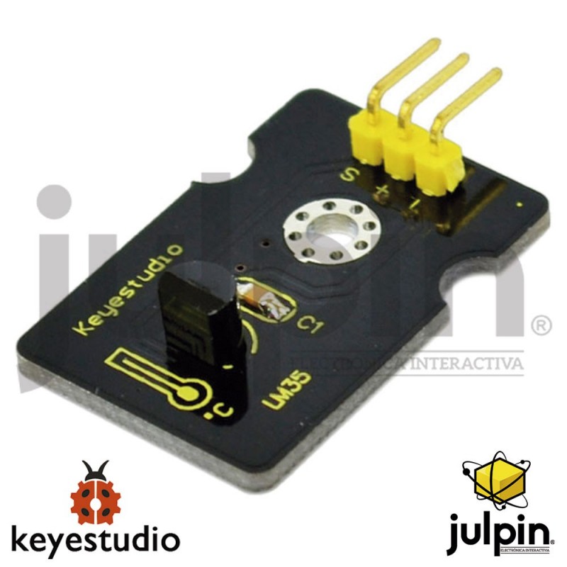 Módulo Sensor De Temperatura Lineal Lm35 Para Arduino Julpin Electrónica