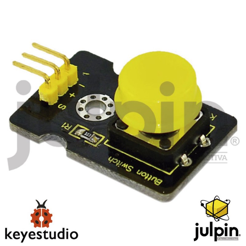 Módulo Botón Pulsador Digital Para Arduino Julpin Electrónica