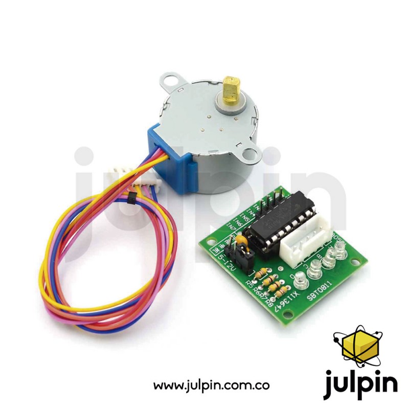 Motor paso a paso + controlador ULN2003 Motor paso a paso + controlador ULN2003