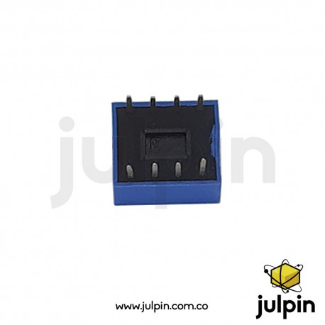 DIP Switch de 4 canales