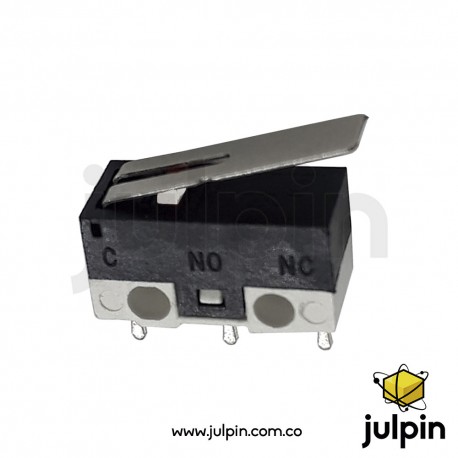 Micro interruptor final de carrera