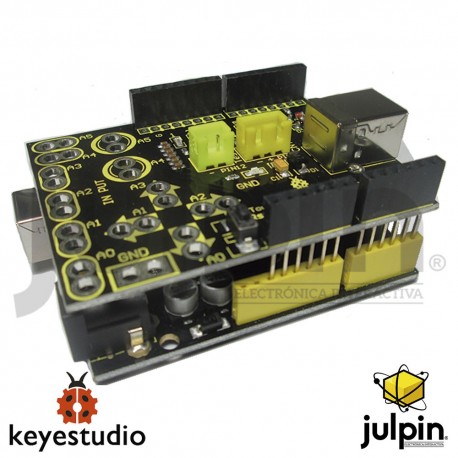 Escudo de teclas táctiles con USB