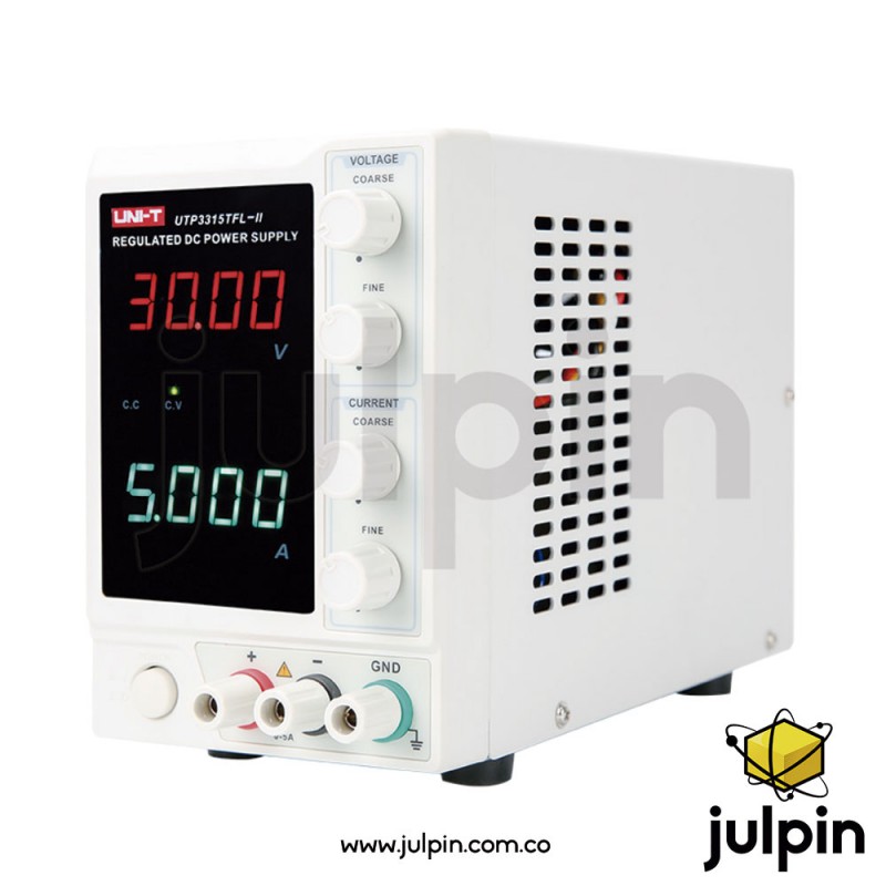 Fuente regulada sencilla de 30V y 5A