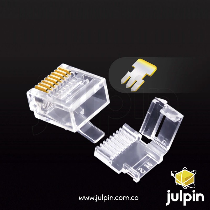 Conector de red RJ45 8P