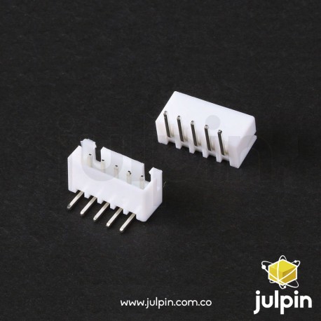 Conector XH2.54mm de 2 pines en forma de L