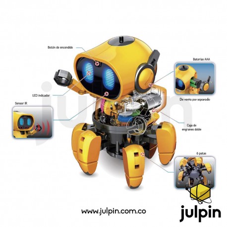 kit educativo smartbot interactivo para armar