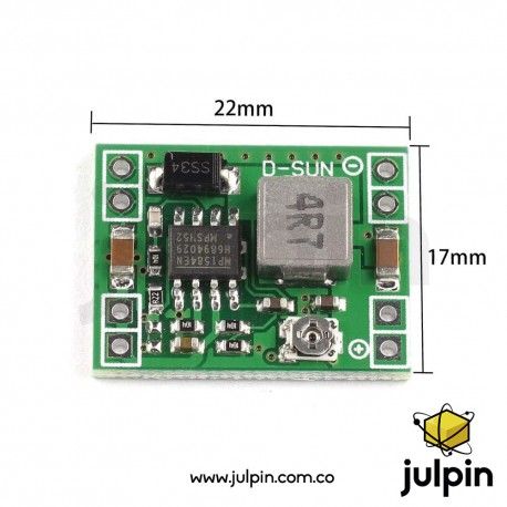 Regulador DC-DC ajustable MP1584EN Step-Down