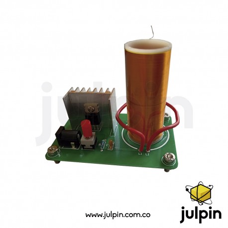 Kit Mini bobina de Tesla para armar.