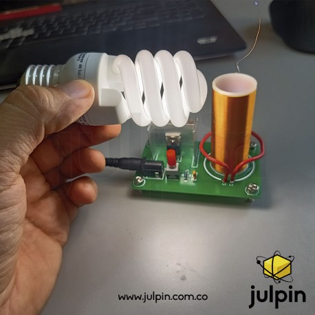 Kit Mini bobina de Tesla para armar.
