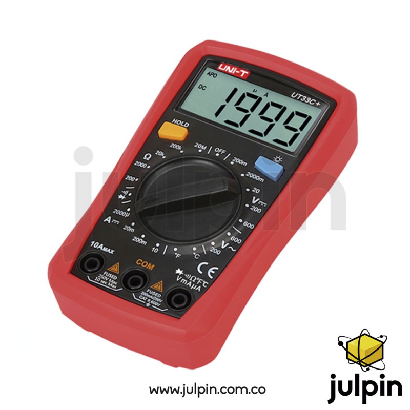Multímetro UT33C+