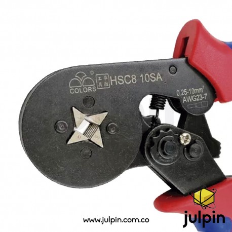 Ponchadora para terminales de pin hueco o canutillo