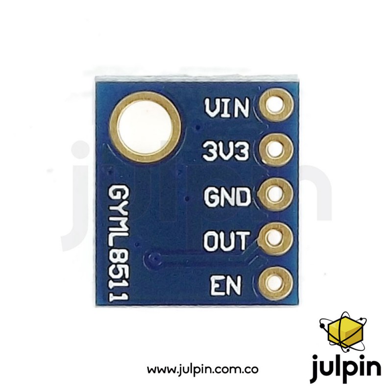 Sensor de rayos UV GY-8511 GYML8511
