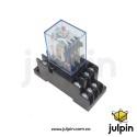 (220VAC) Relé industrial MY4NJ de 14 pines + base