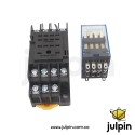 (220VAC) Relé industrial MY4NJ de 14 pines + base