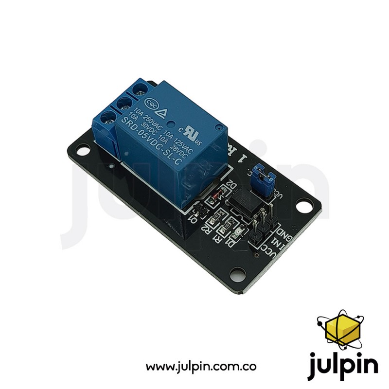 Módulo de relé de 1 canal con optoacoplador