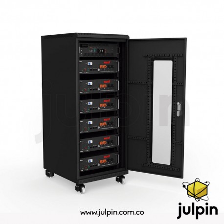 Batería de litio - LiFePO4 de 51.2V y 100A para montaje en RACK