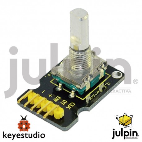 Módulo codificador giratorio (ENCODER) para ARDUINO