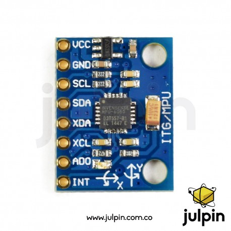 Acelerómetro y giroscopio MPU6050