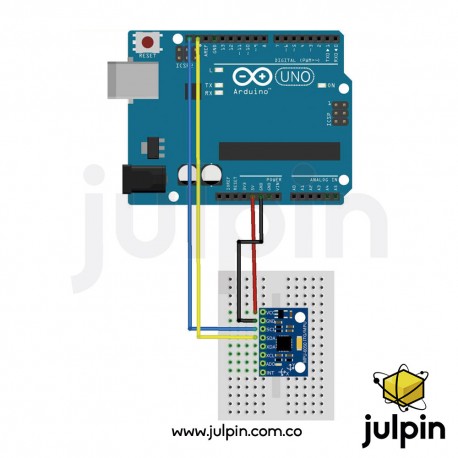 Acelerómetro y giroscopio MPU6050