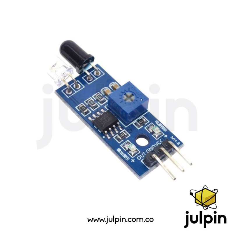 Sensor de obstáculos infrarrojo