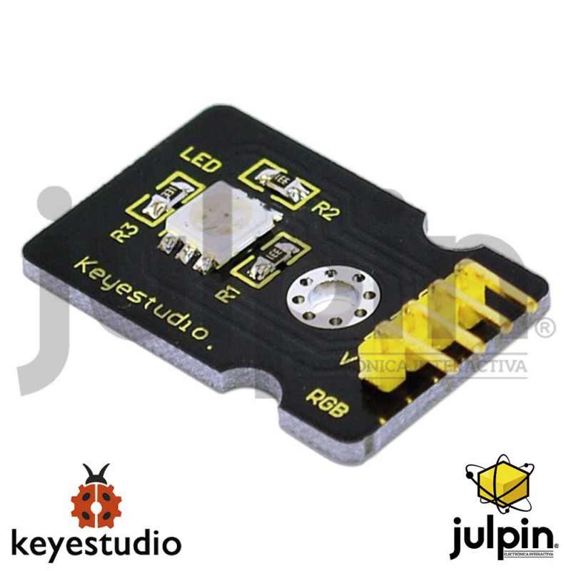 Módulo de LED RGB (tres colores) para ARDUINO