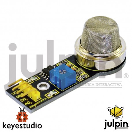 Módulo sensor de gases combustibles (MQ-6) para ARDUINO