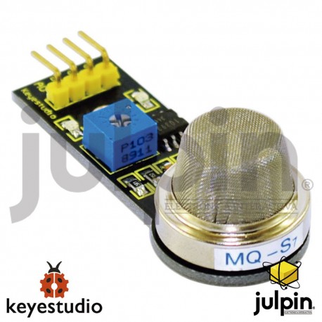 Módulo sensor de gases combustibles (MQ-6) para ARDUINO