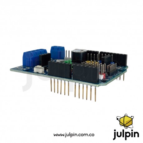 L298P Motor Shield para Arduino – Driver de Motores DC y Paso a Paso