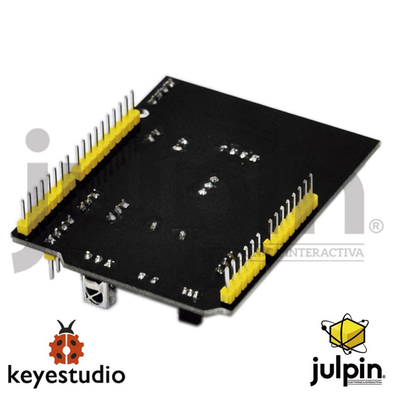 Shield o Escudo multi-proposito V1 con varios sensores para arduino