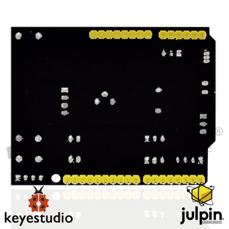 Shield o Escudo multi-proposito V1 con varios sensores para arduino