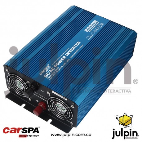 inversor de corriente de onda pura 2000w