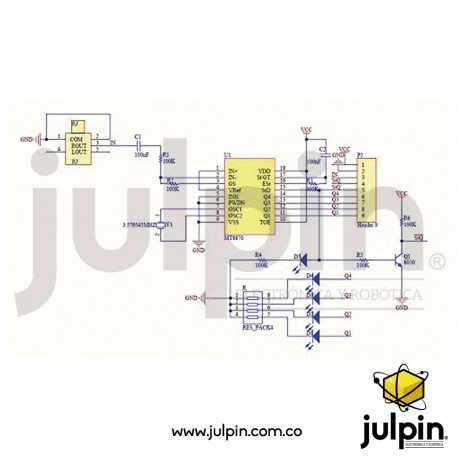 Decodificador de voz DTMF MT8870