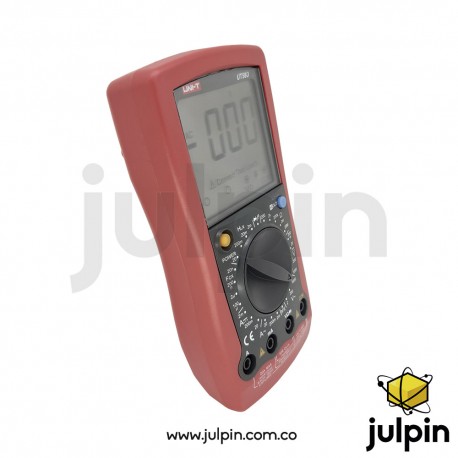 Multímetro con medidor de inductancia UT58D