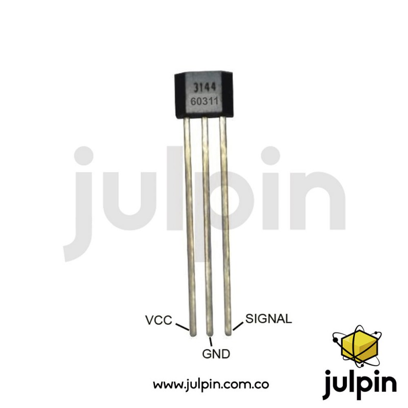 Sensor de efecto Hall A3144 / OH3144 / Y3144