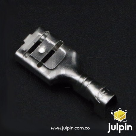 Set de 5 terminales hembra sin aislar