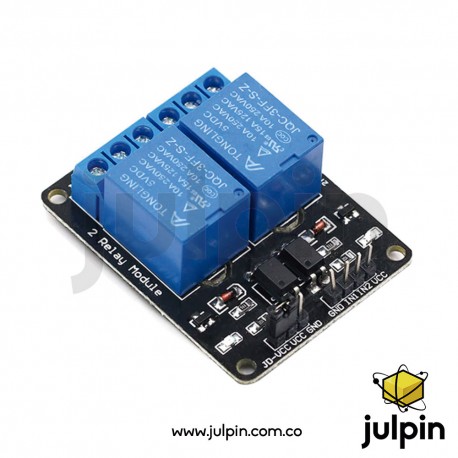 Módulo de relé de 2 canales