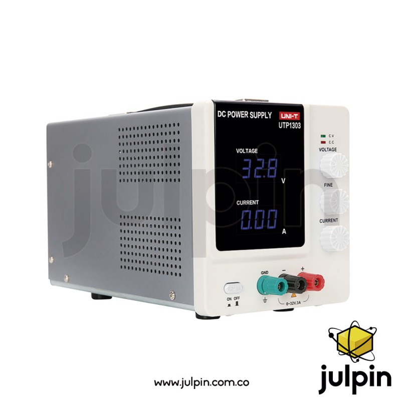 Fuente regulada sencilla DE 32V y 3A. UTP1303