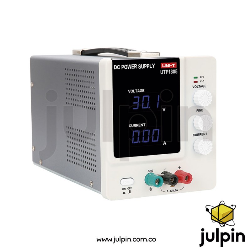 Fuente regulada sencilla DE 32V Y 5A. UTP1305