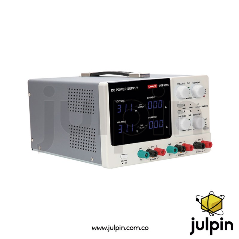 Fuente regulada variable doble. UTP3303