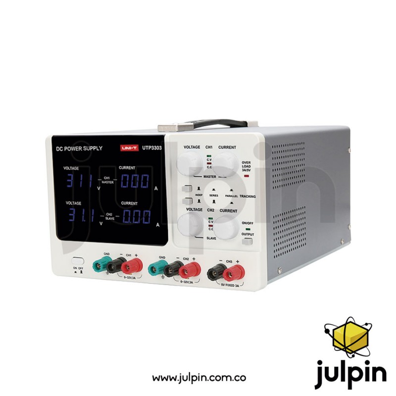Fuente regulada variable doble. UTP3303