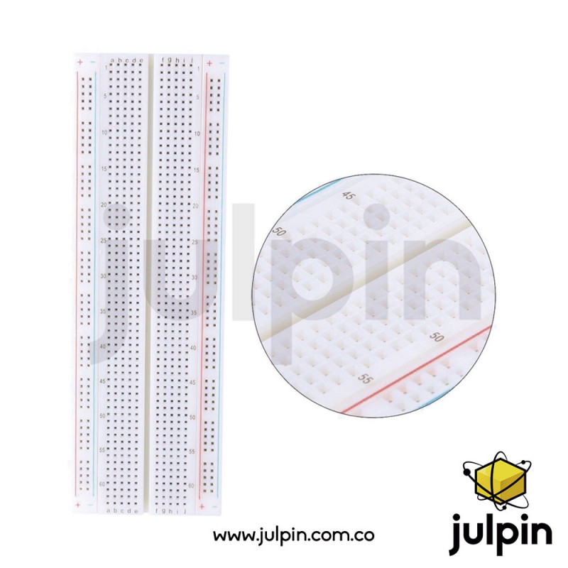 Protoboard de 830 puntos