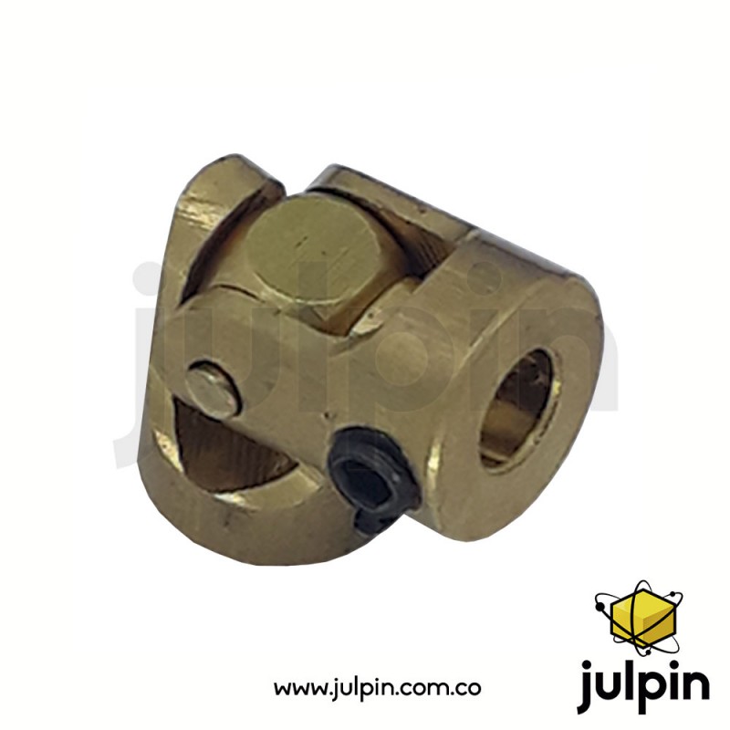Mini cardan con cruceta para eje de 3mm