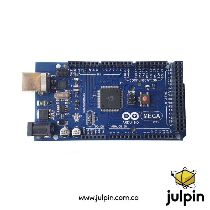 Arduino MEGA 2560 (chips originales)